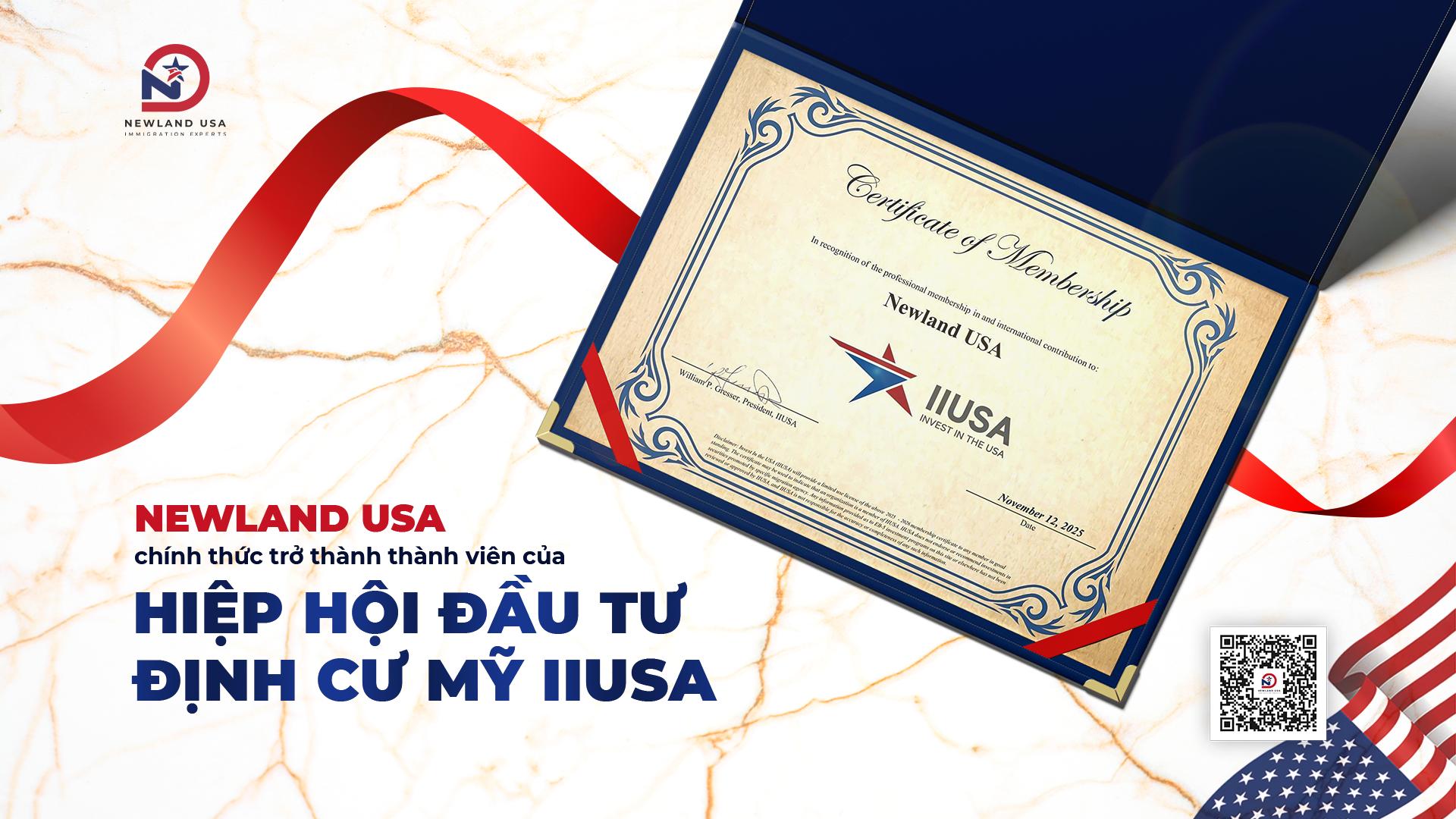 Newland USA chính thức trở thành thành viên của IIUSA